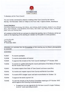 SUPPORTING PAPERS | Stonehouse Town Council