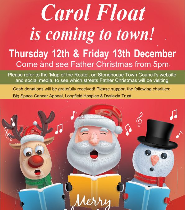 Stonehouse Christmas Carol Float | Stonehouse Town Council
