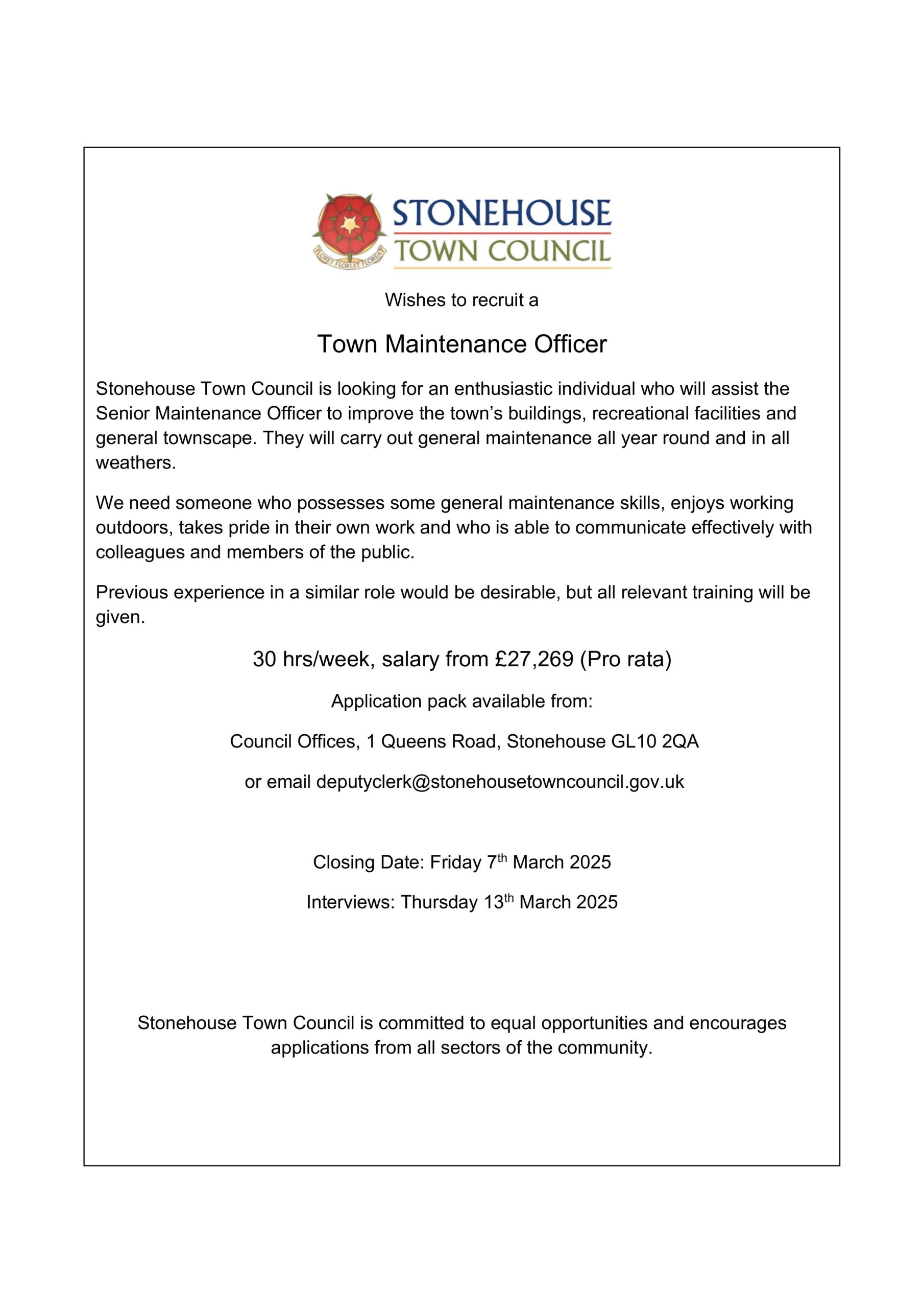 Stonehouse Town Council | Representing your interests and meeting local ...
